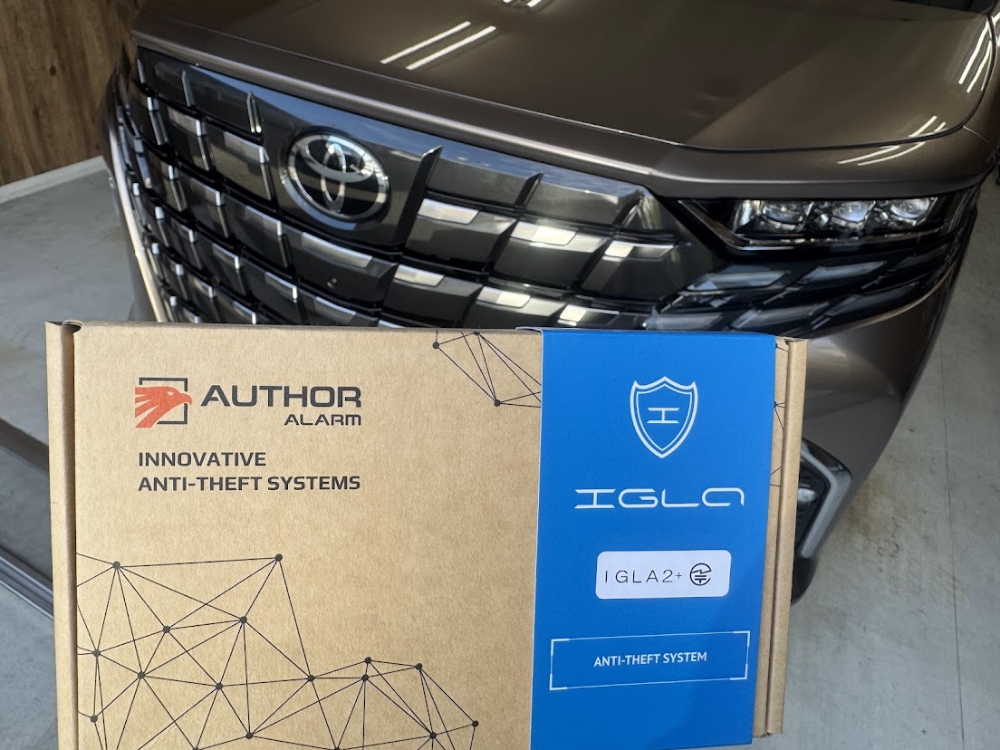 トヨタ 40アルファードにIGLA取付 | COLORS｜静岡県沼津市のカーオーディオ・ホームシアター施工